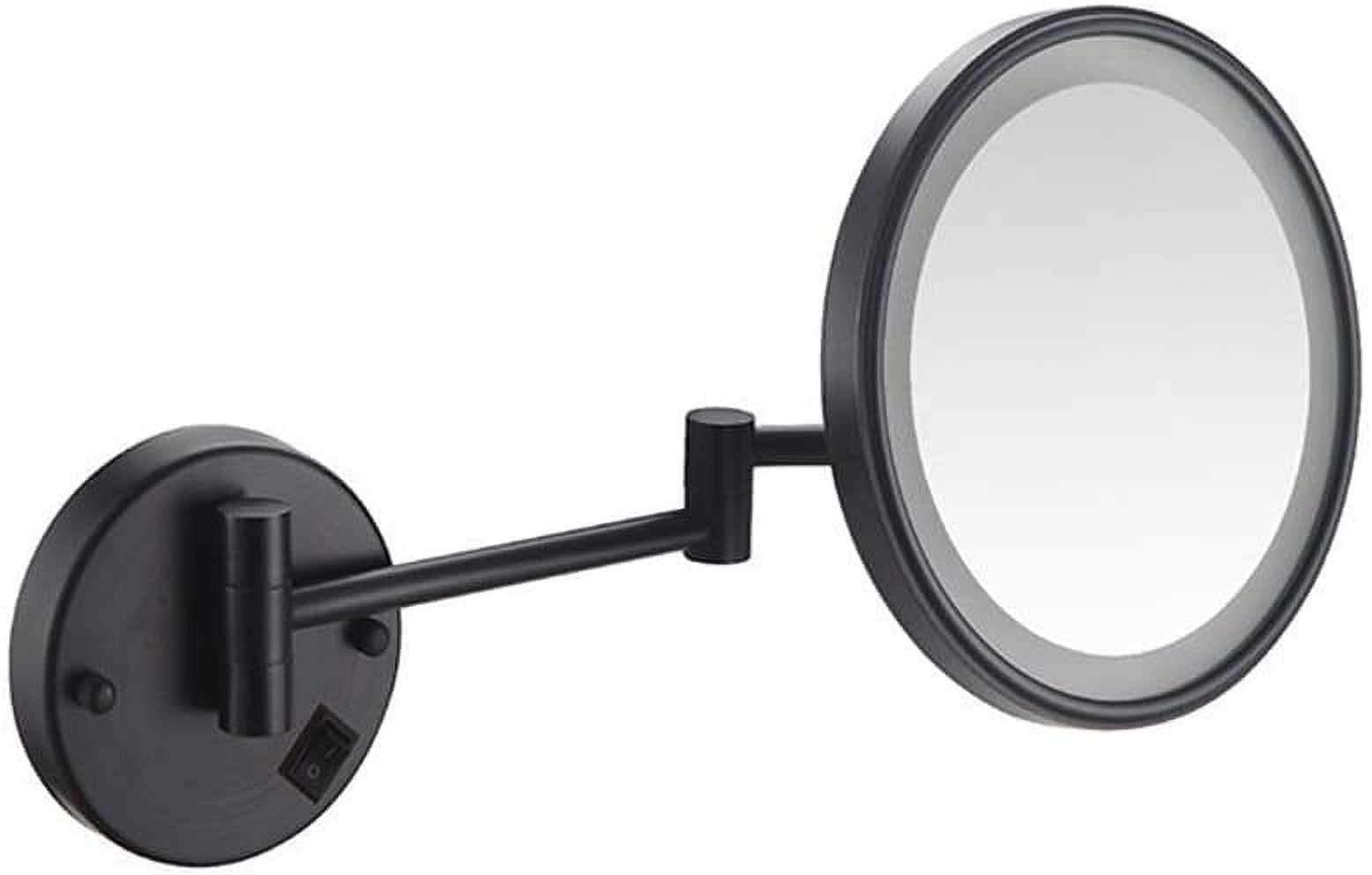 3X Magnification Wall Mounted Lighted Vanity Mirror LED Lighted 8 ...