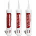 3X Manus-Bond 73-A Fix/Repair Sealant Sealer 300ML Silicone Rubber ...