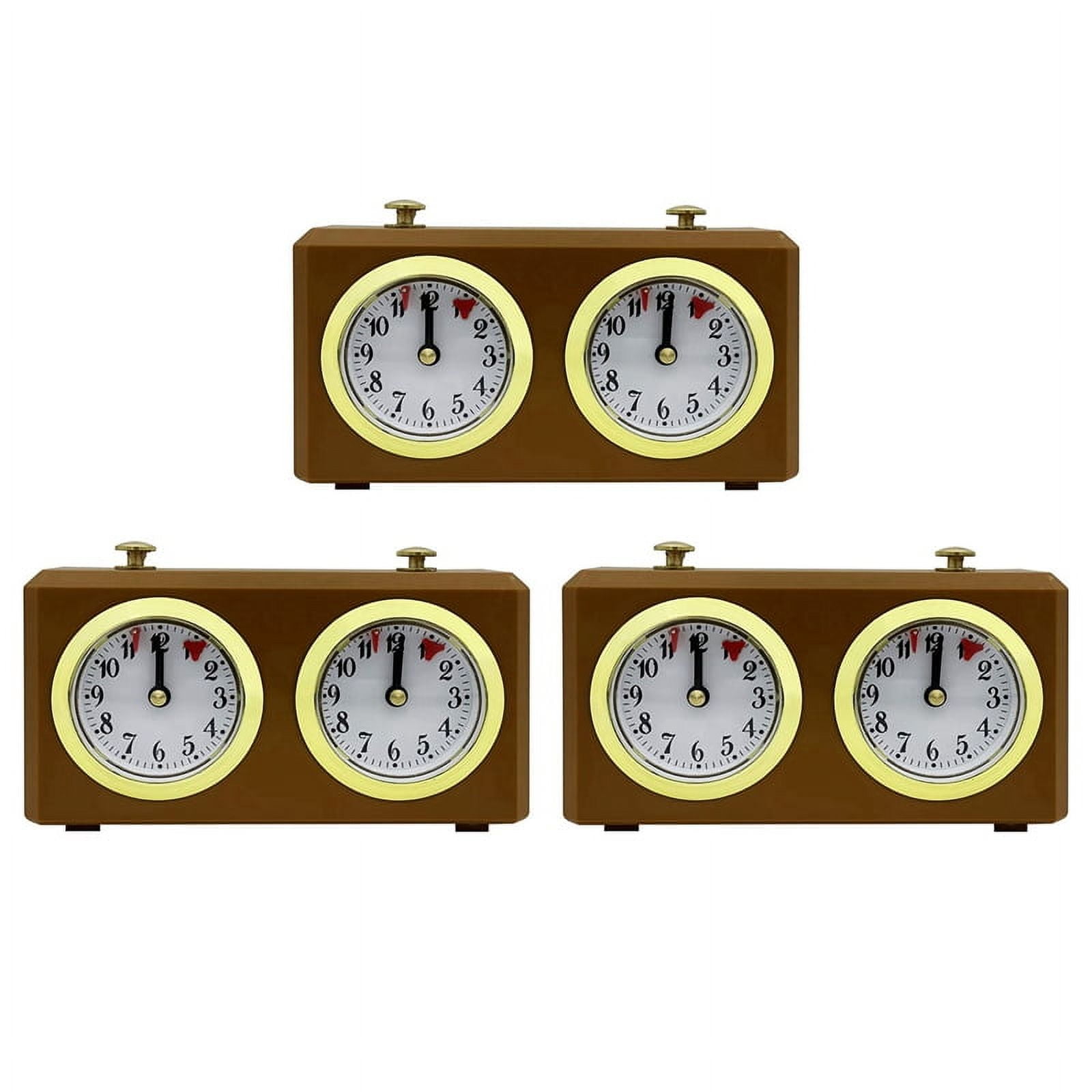 3X Mechanical Chess Clock Analog for Chess Game Clock Official Clocks ...