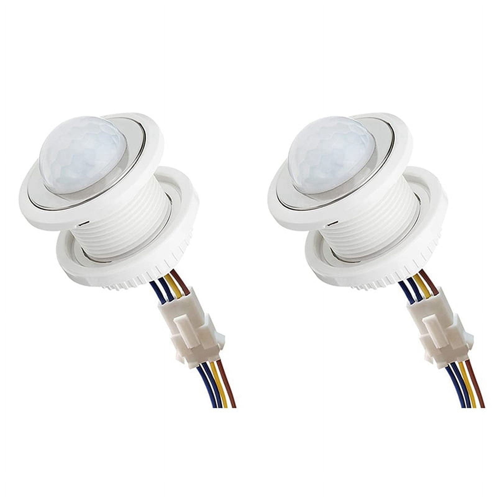 3X Mini Motion Sensor Light Switch 110-220V PIR Sensor Smart Detection ...