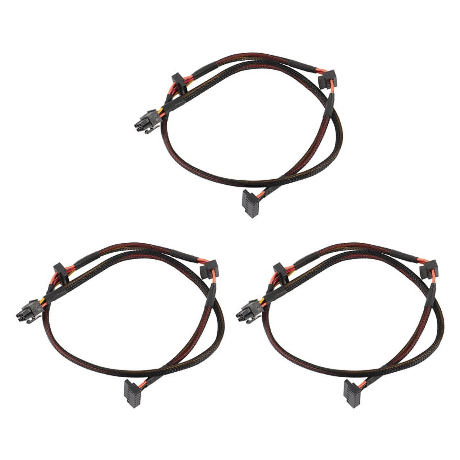 3X Modular PSU 6Pin to 3-Port Power Cable 18AWG Wire 80cm for NP ECO ...