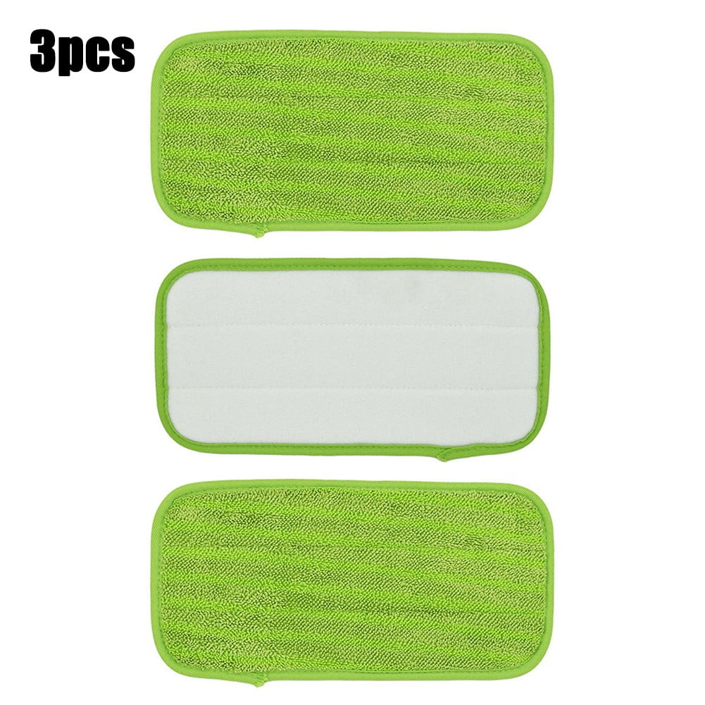 3X Mop Cloth Soft Washable Effective Mop Rectangle Pads Cloth for ...