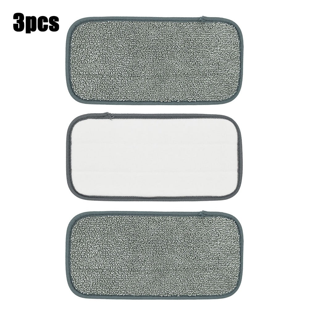 3X Mop Cloth Soft Washable Effective Mop Rectangle Pads Cloth for ...