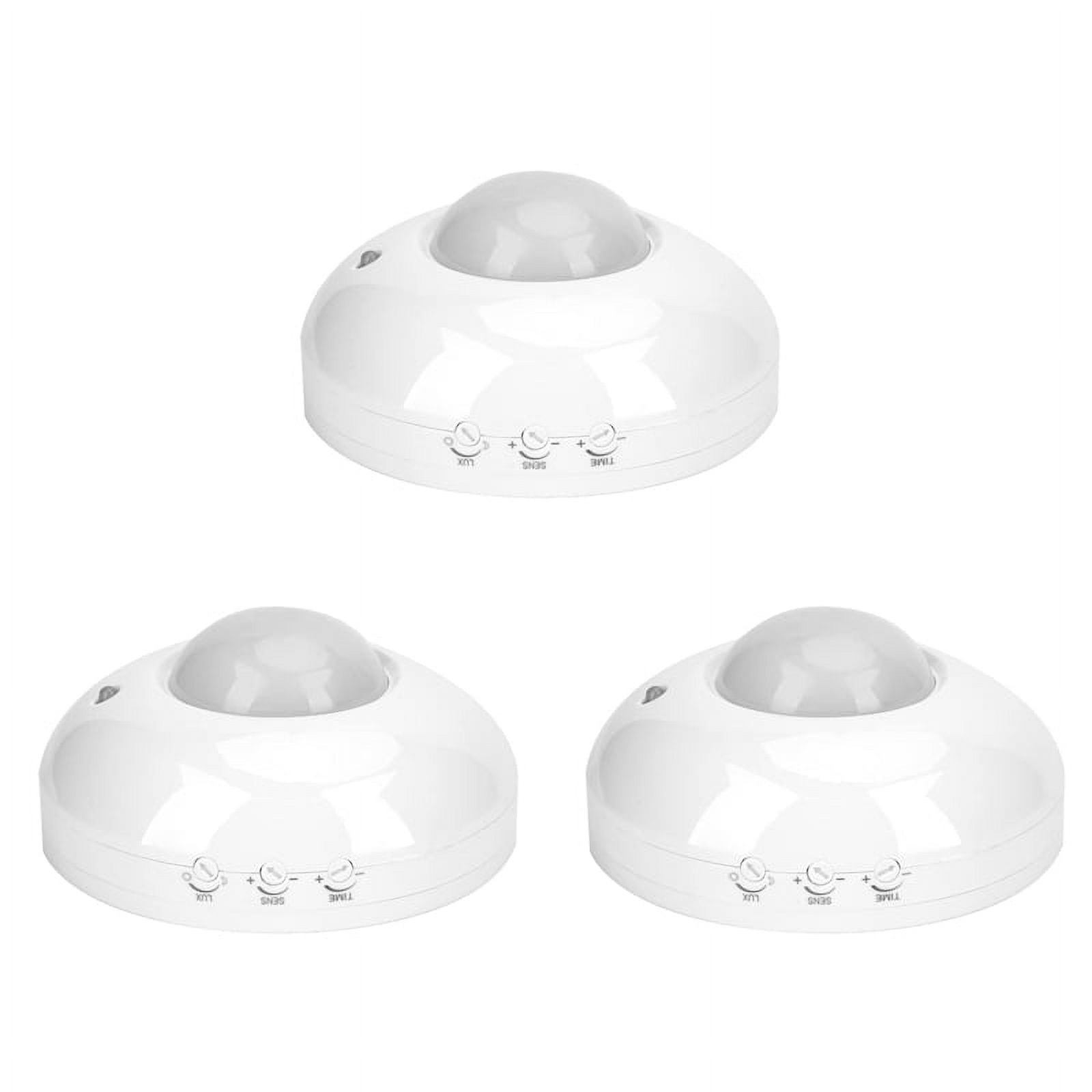 3X Motion Detector LED Light Human Motion Infrared Detector 360 Degree ...