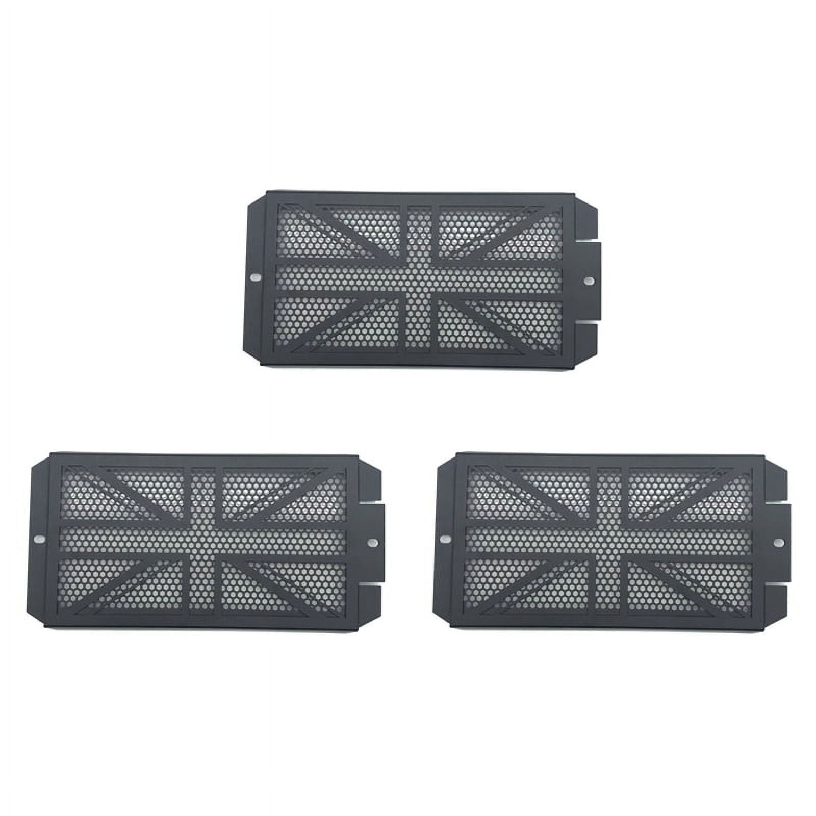 3X Motorcycle Radiator Guard Grille Cover Radiator Protection for T100 ...