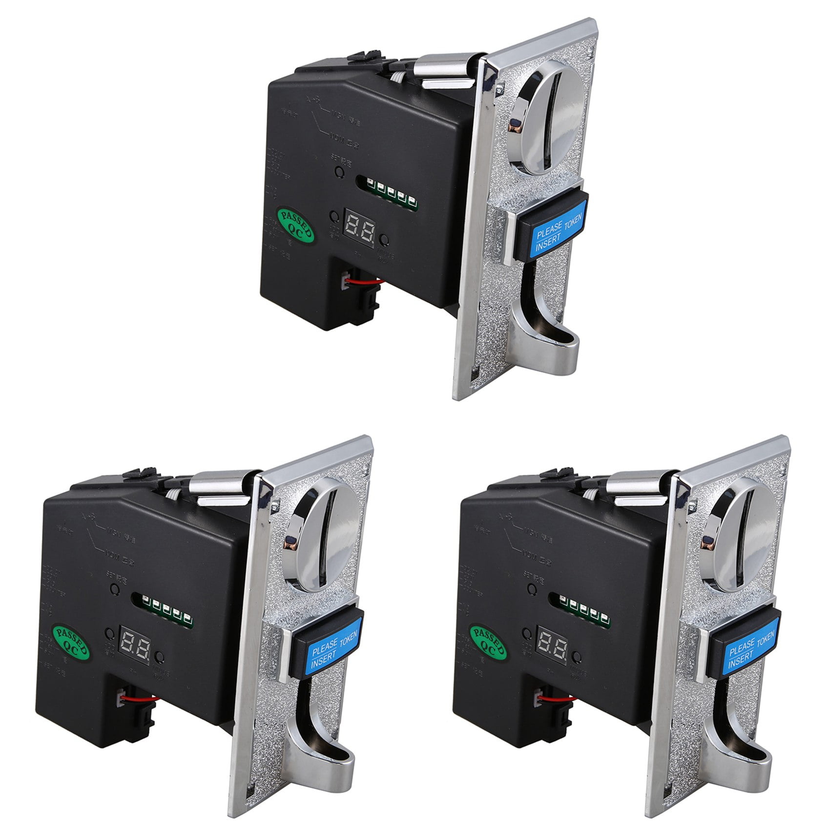 3X Multi Coin Acceptor Selector for Mechanism Vending Machine Mech ...
