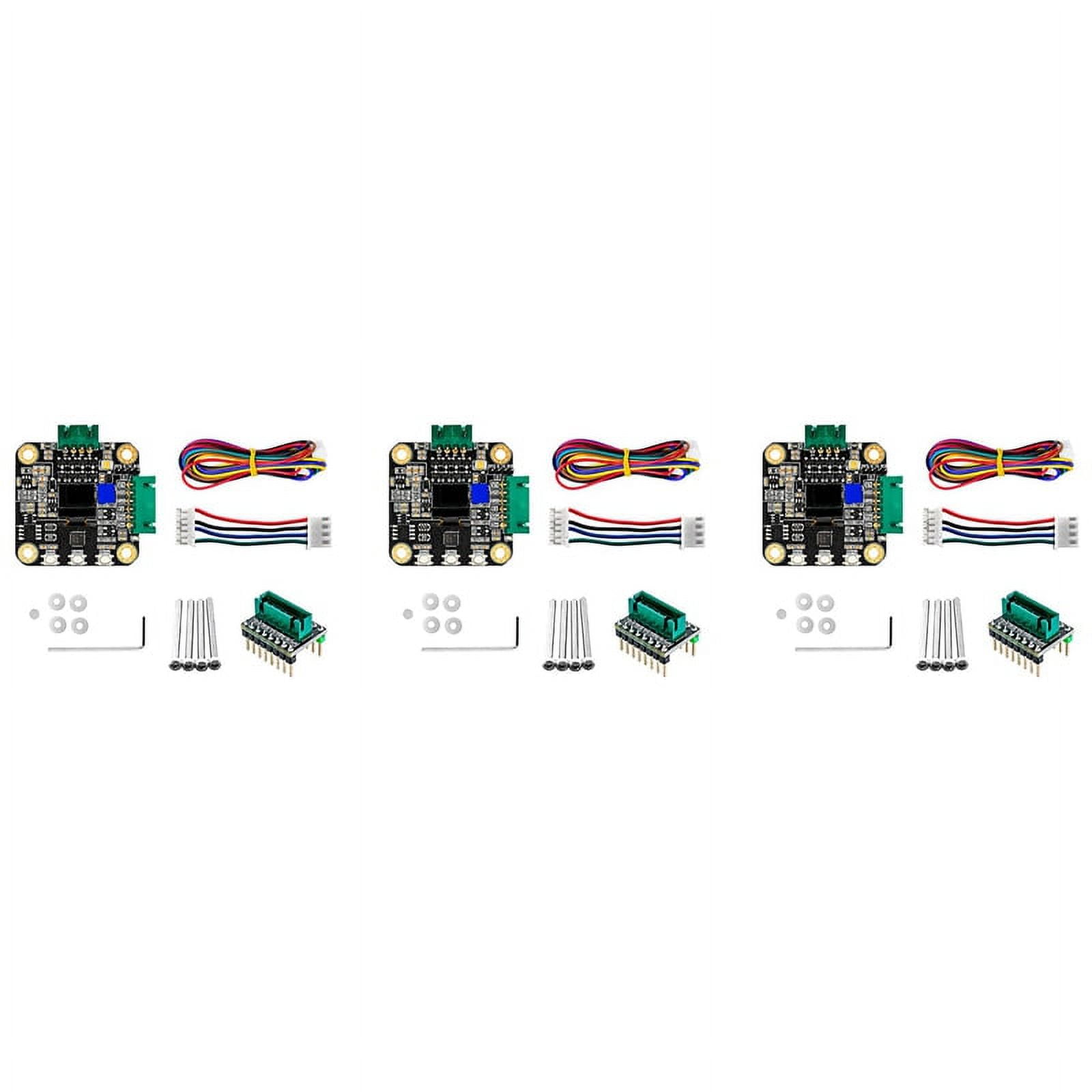 3X NEMA 17 Driver, MKS SERVO42C PCBA Motor Driver Kit Ultra Quiet Board,CNC-Laser to Prevent ...
