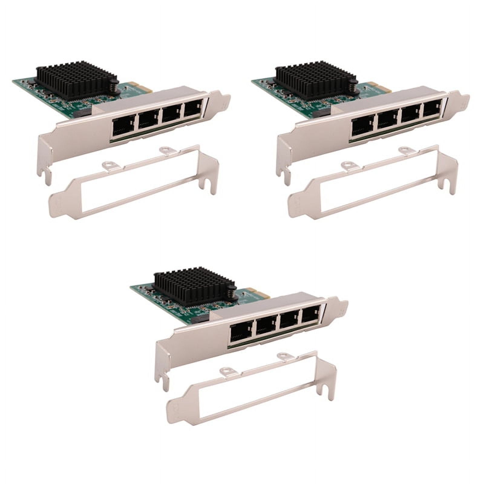 3X Network Cards Network/Lan Adapter PCI-E Network Card Realtek RJ45 ...