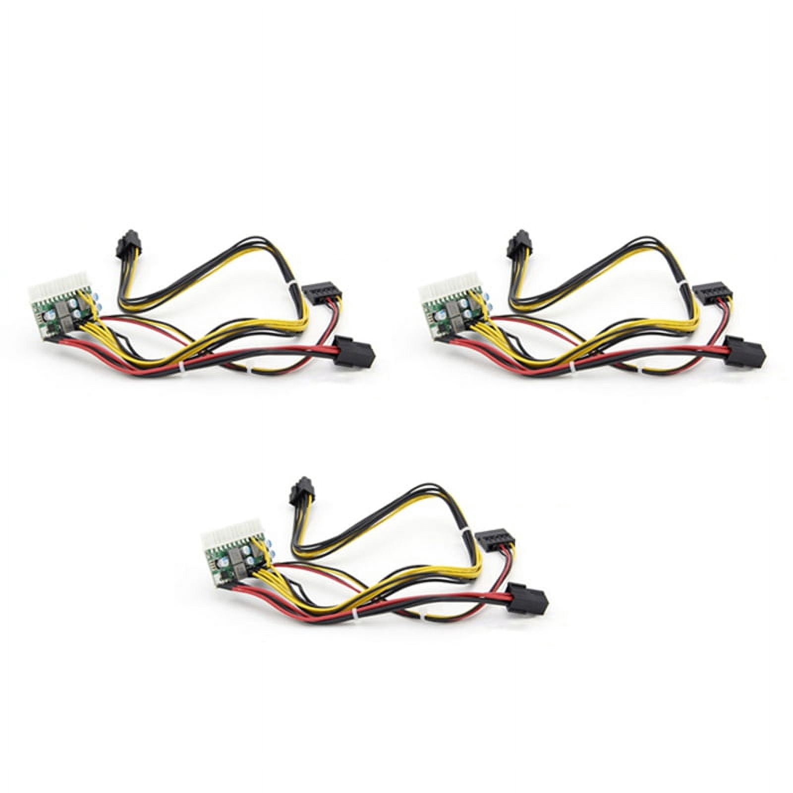 3X PCI-E 6PIN Input DC 12V 300W DC-ATX-300W 24Pin ATX Switch PSU Power ...