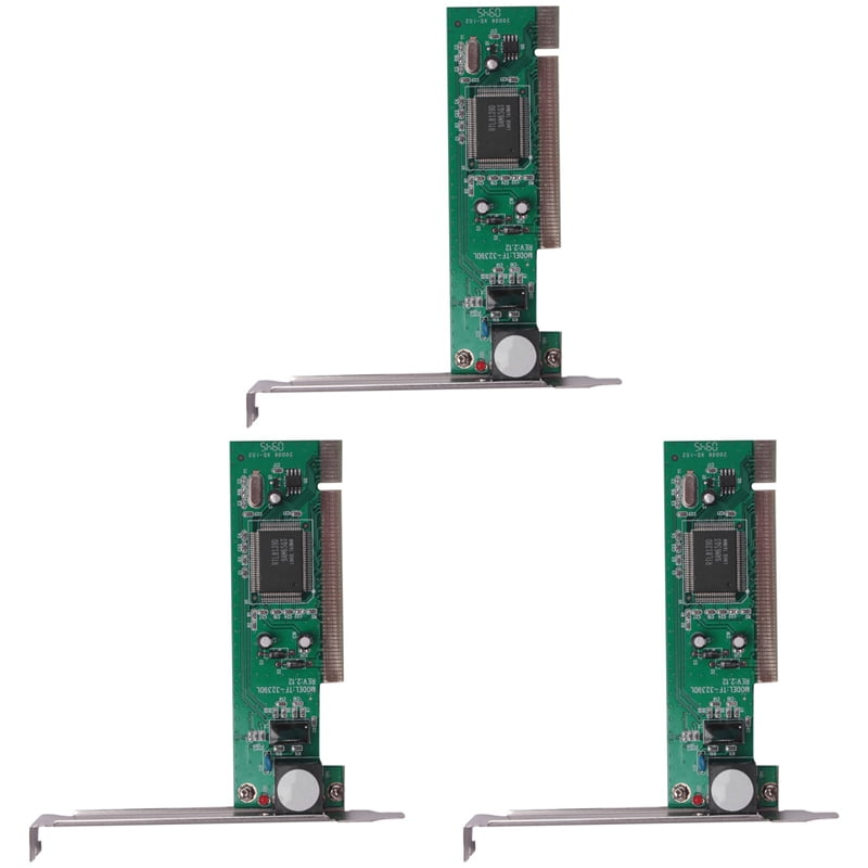 3X PCI Network Card RTL8139D Expansion Card 100Mbps RJ45 Ethernet ...