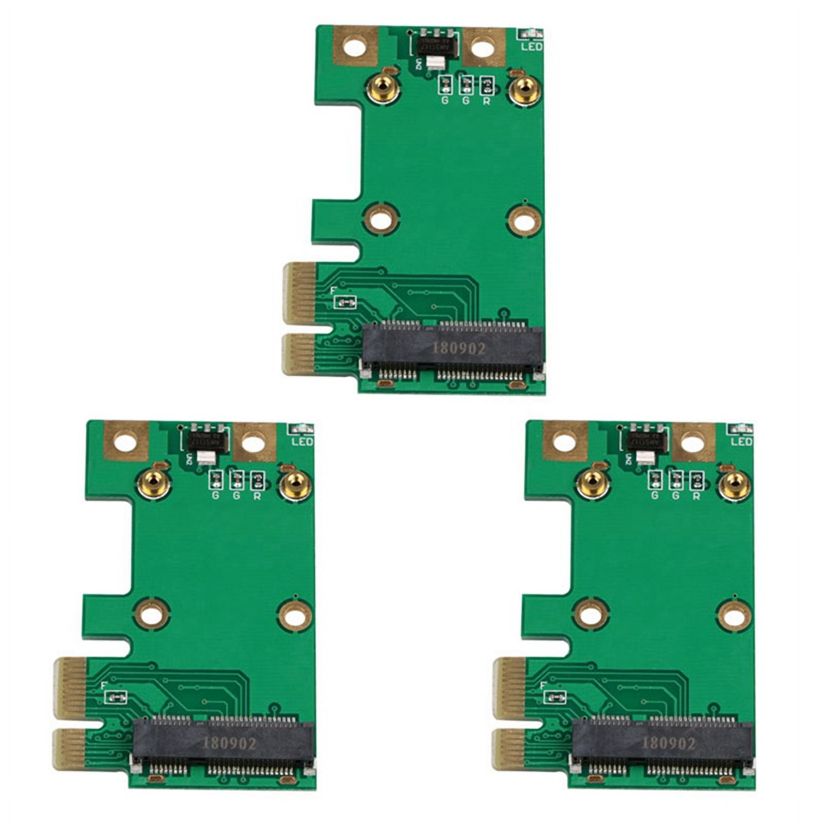 3X PCIE to Mini PCIE Adapter Card, Efficient, and Portable Mini PCIE to ...