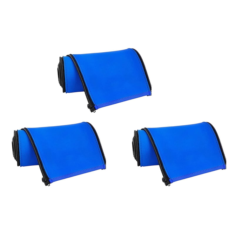 3X Pool Railing Covers-8 Feet Zippered Swimming Pool Handrail Covers ...