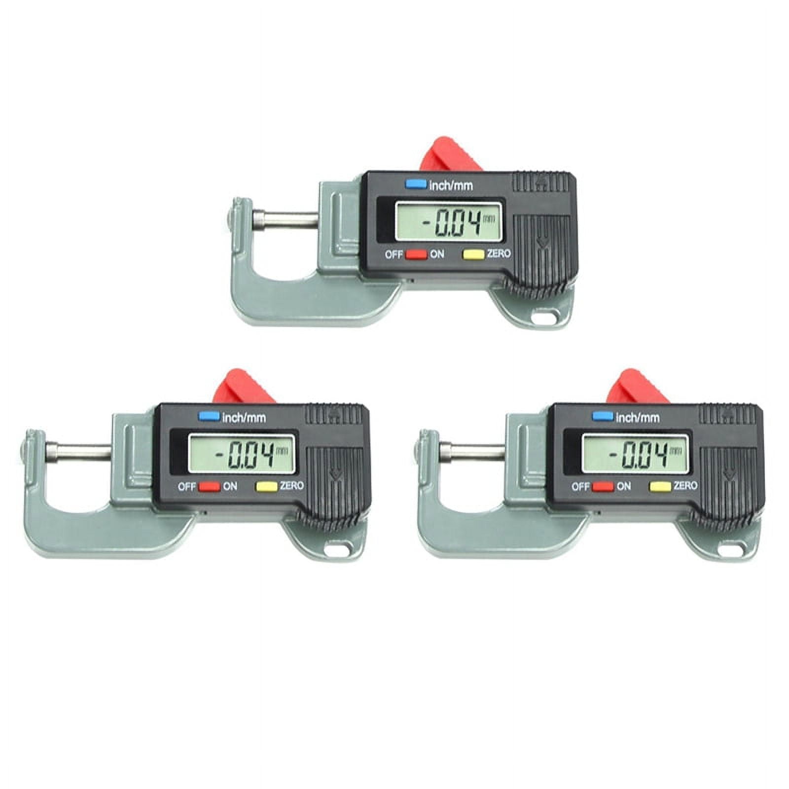 3X Portable Precise Digital Thickness Gauge Meter Metal Tester ...