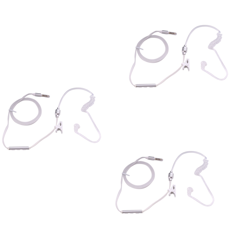 3X Professional Security Headset Earpiece for or Android Devices ...