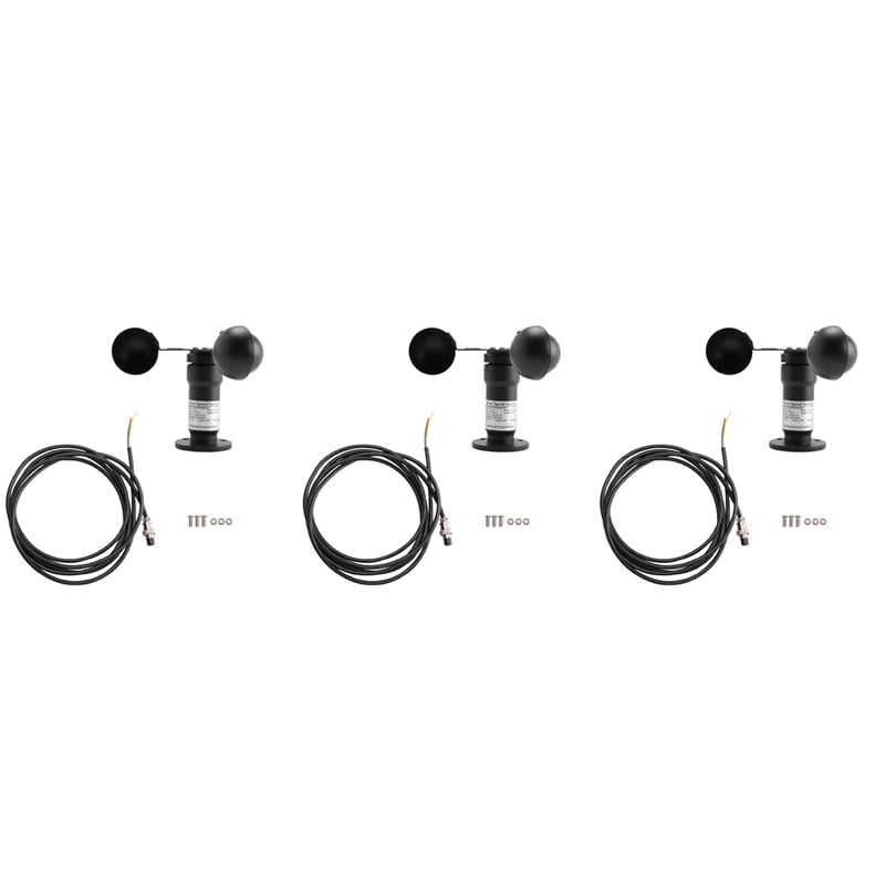 3X Pulse Signal Wind Sensor Digital Anemometer Pulse Signal Output Wind ...