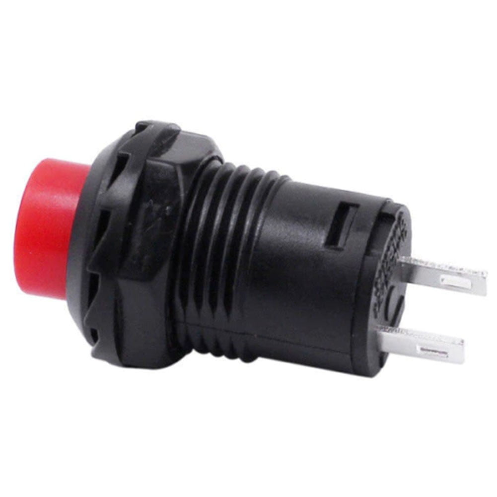 3X Push Button On-Off Switch 12Mm Round Latching Spst For Car Dash Boat ...