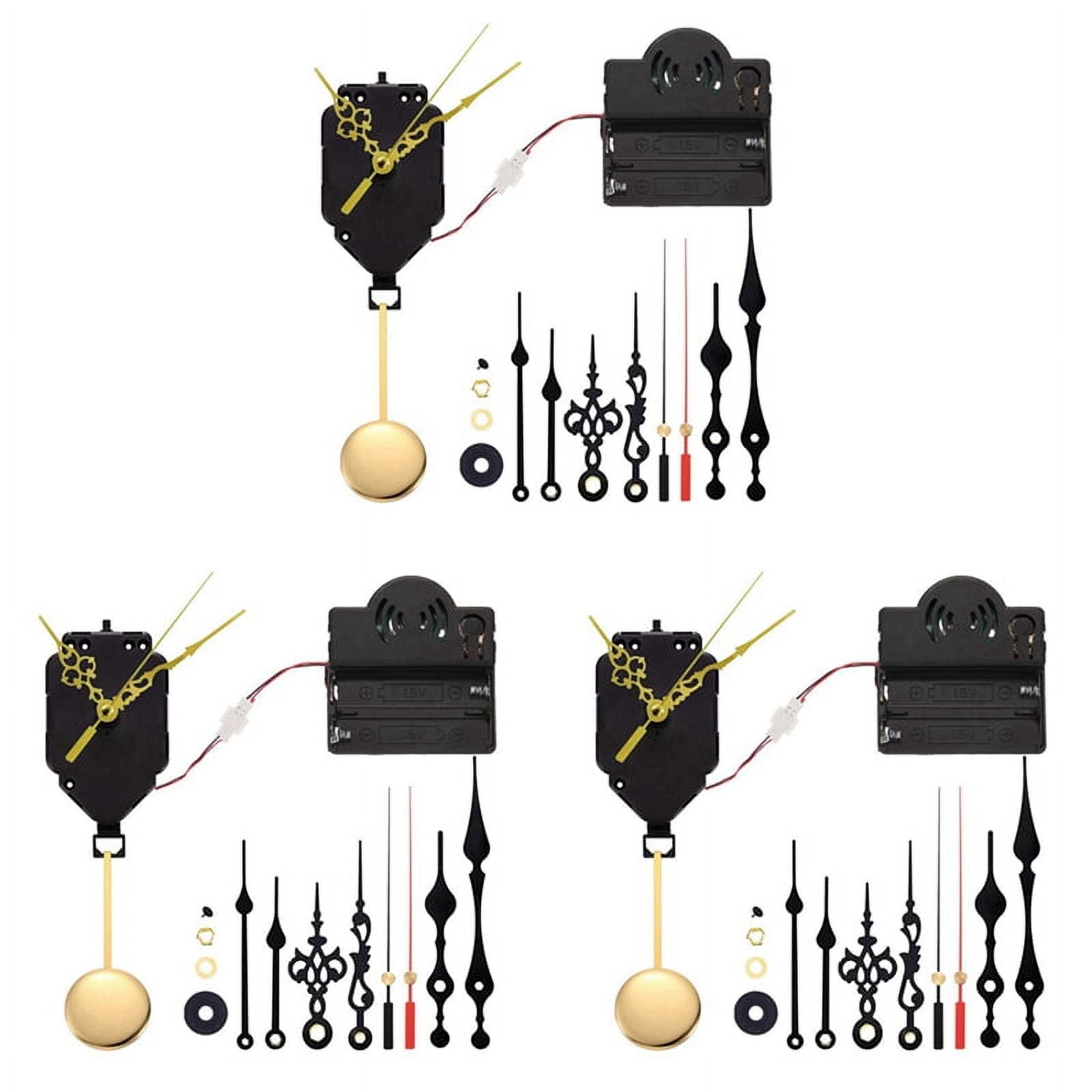 3X Quartz Pendulum Trigger Clock Movement Chime Music Box Completer DIY ...
