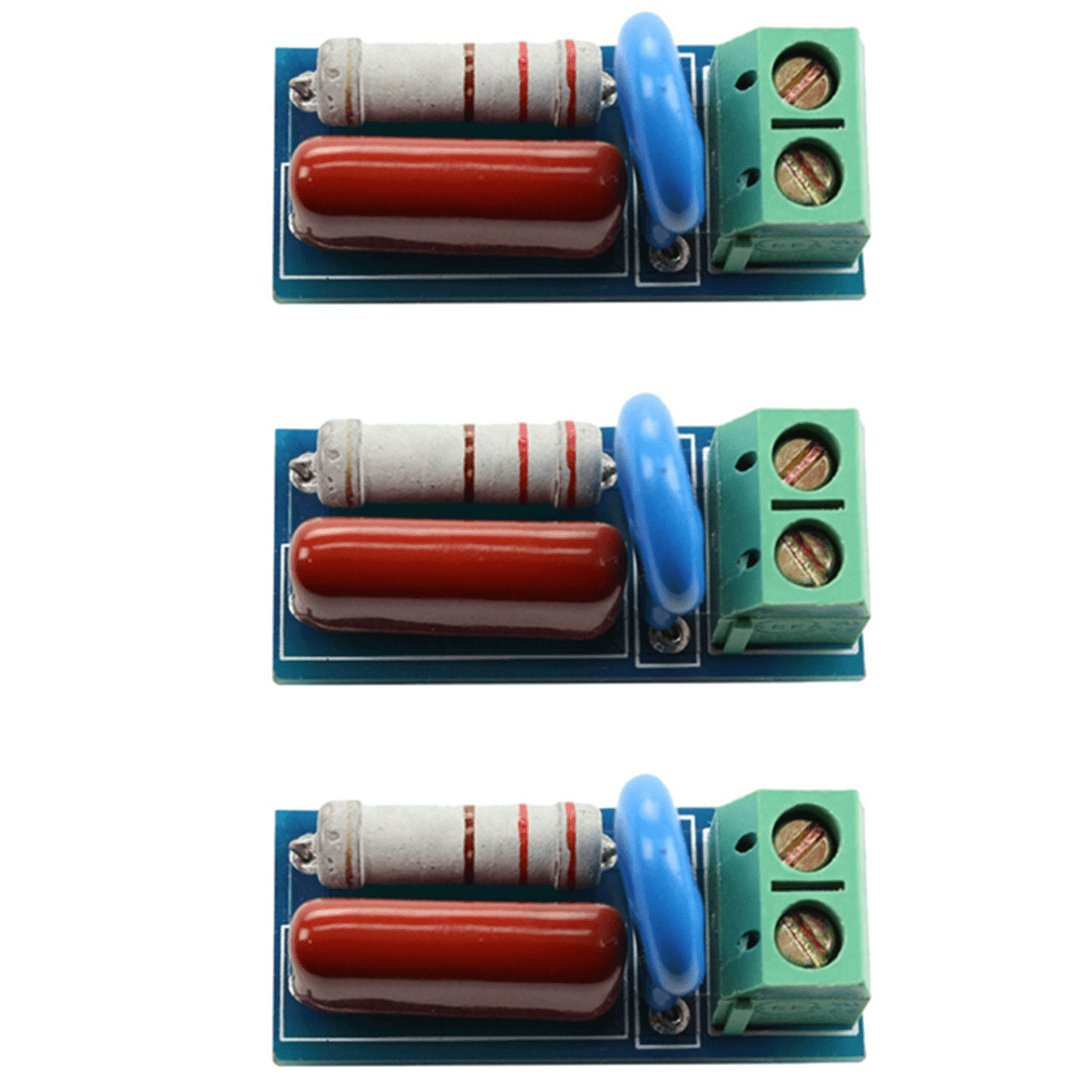 3X RC Absorption/Snubber Circuit Module Relay Contact Protection Resistance Surge - Walmart.com