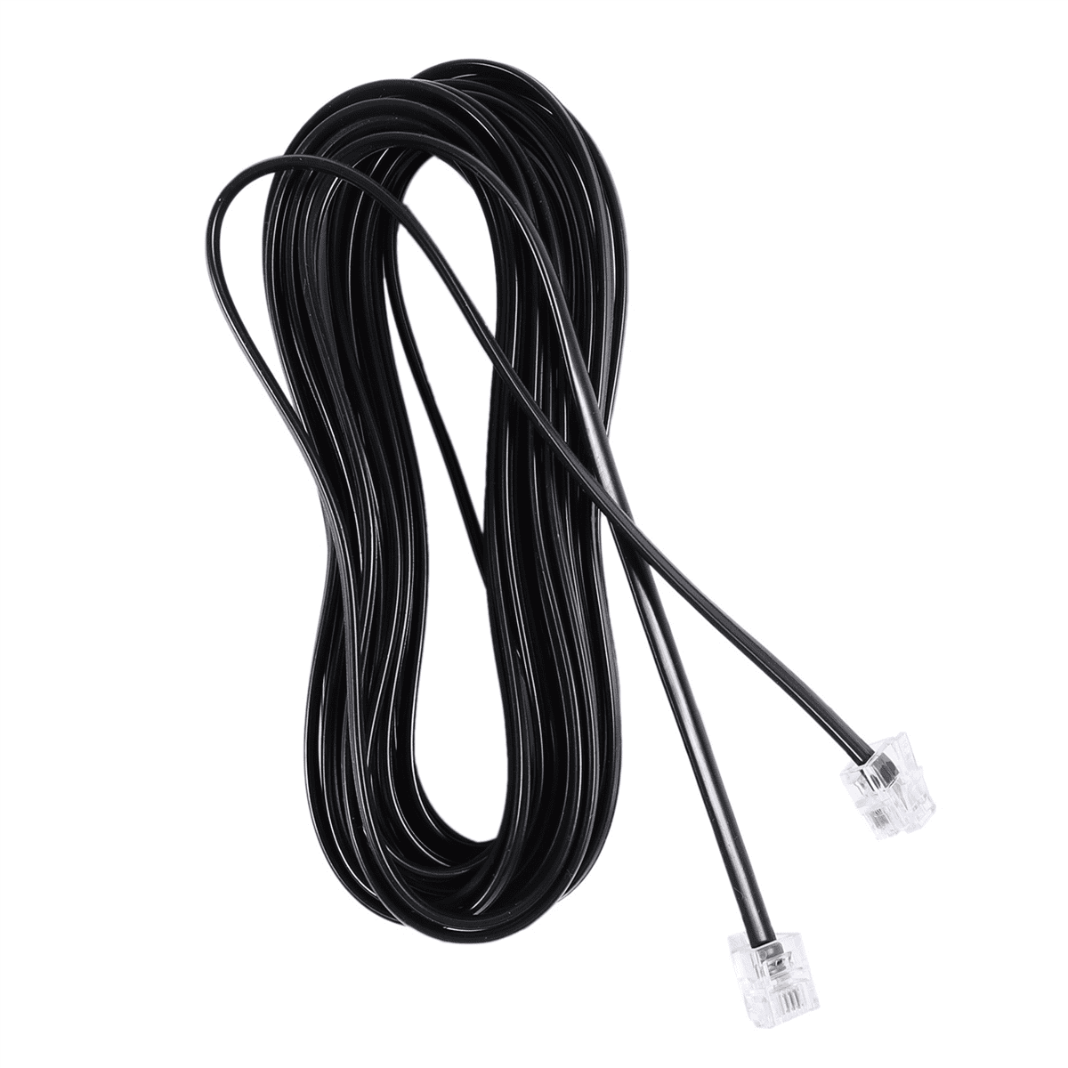 3X RJ11 6P4C Telephone Cable Cord ADSL Modem 5 Meters - Walmart.com