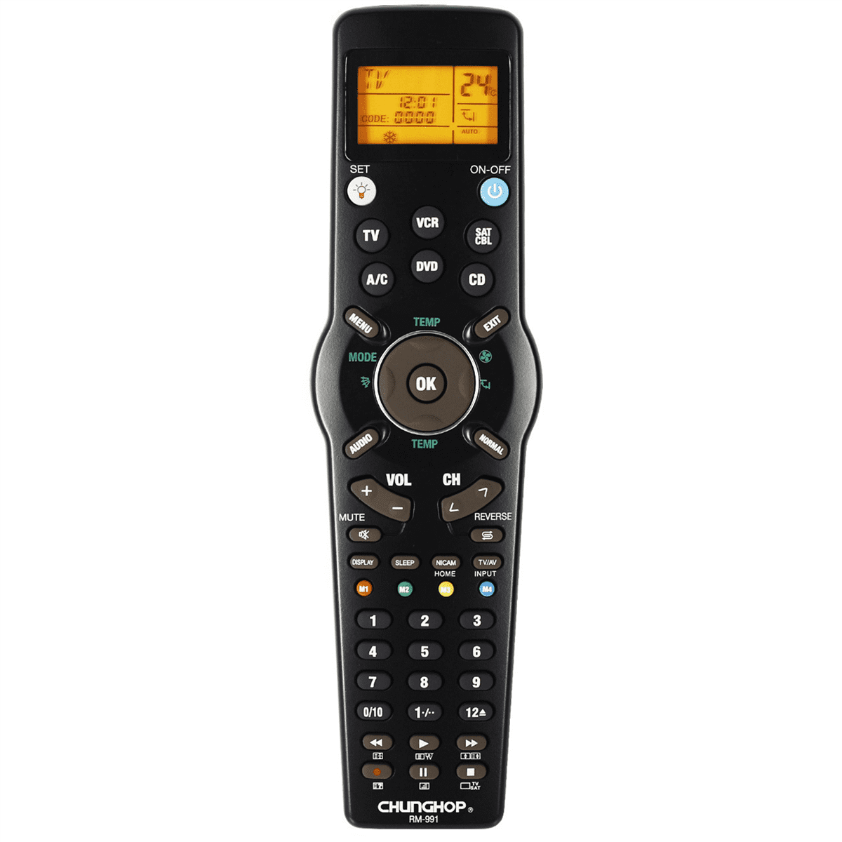 3X RM991 Smart Universal Remote Control Multifunctional Learning Remote ...