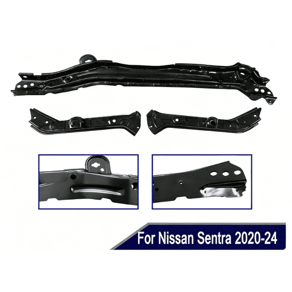 3X Radiator Core Support Center Left Right Bracket For Nissan Sentra ...