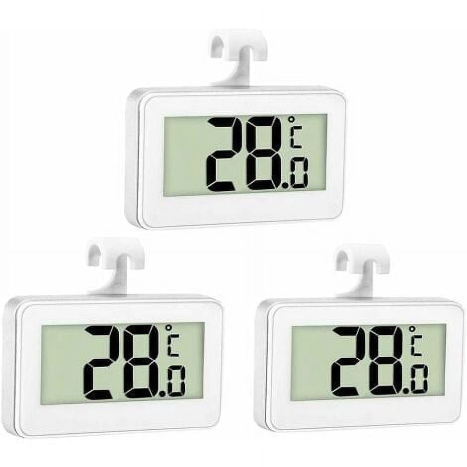 3X Refrigerator Thermometer Digital Freezer Thermometer Fridge Room ...