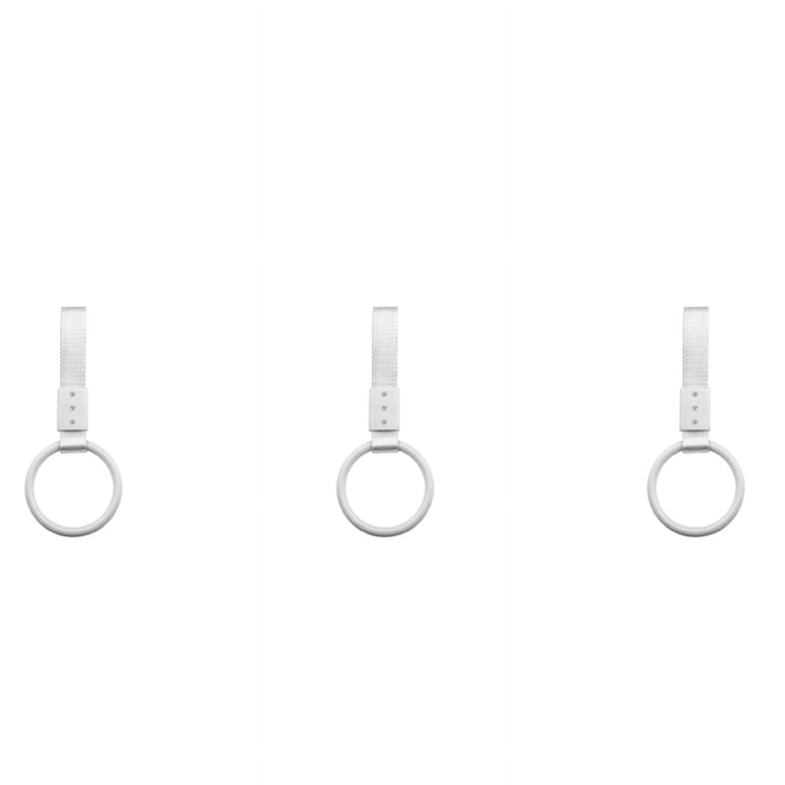 3X Ring Handle Strap Charm Round JDM Tsurikawa Ring Subway Train Bus ...