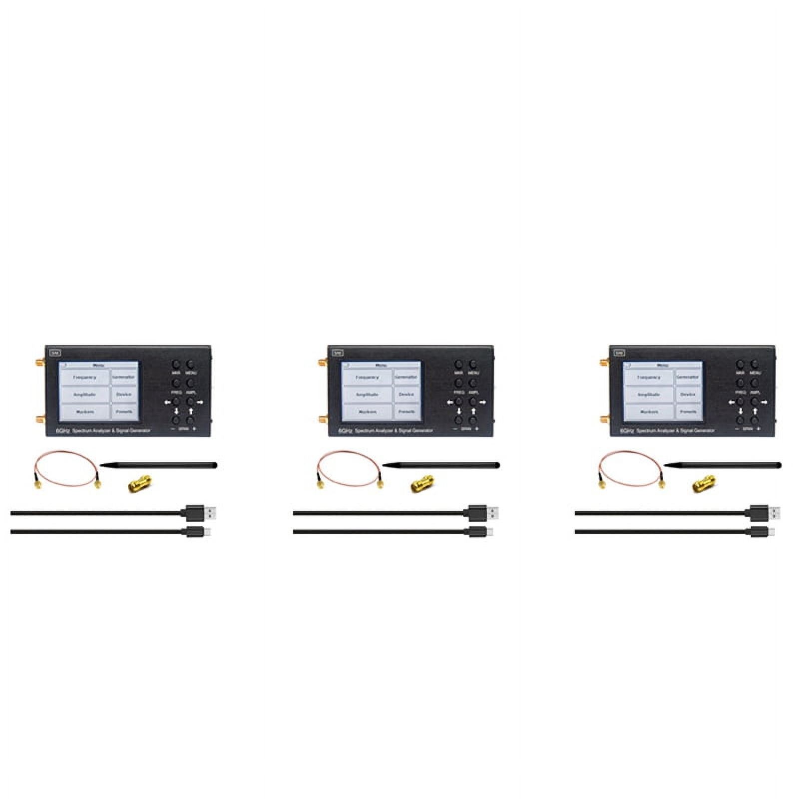 3X SA6 6GHz Spectrum Analyzer SA6 Signal Generator Signal Source Wi-Fi ...