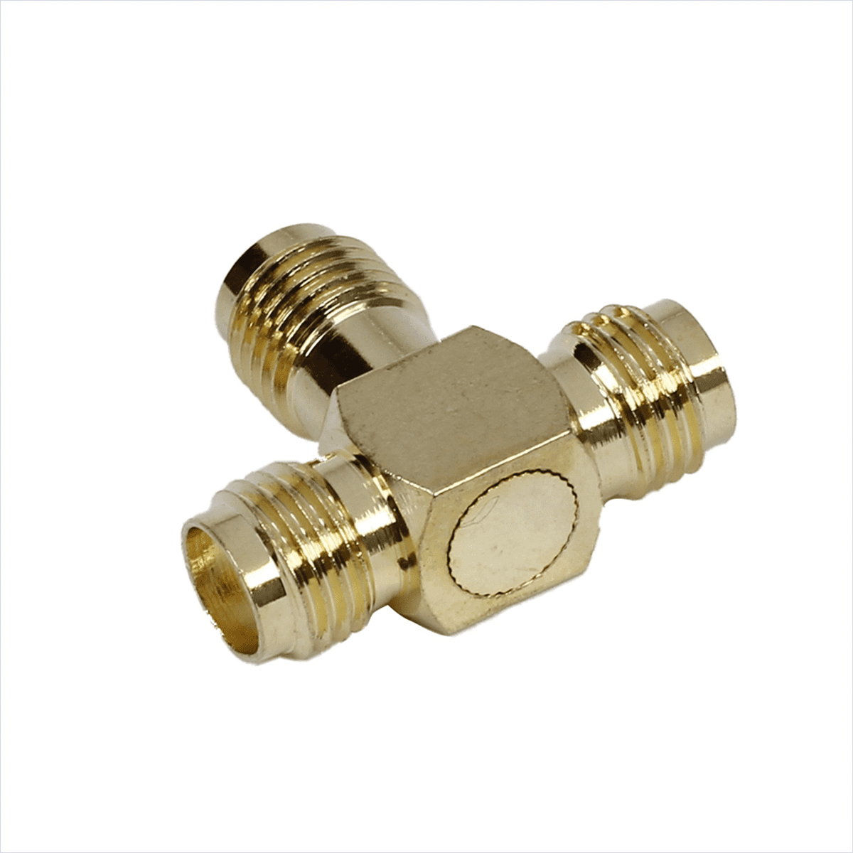3X SMA Female to Two SMA Female Triple T RF Adapter Connector 3 Way ...