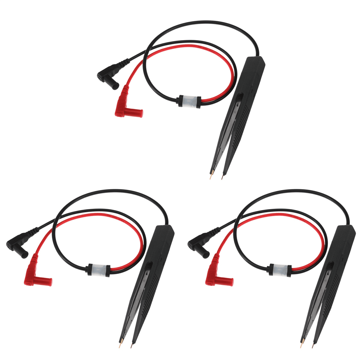 3X SMD SMT Chip Test Clip Multimeter Probe Tweezers for Capacitance ...