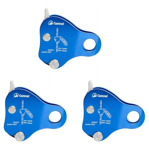 3X Safety Climbing Protective Ascender 220LB Climbing Protective Device ...