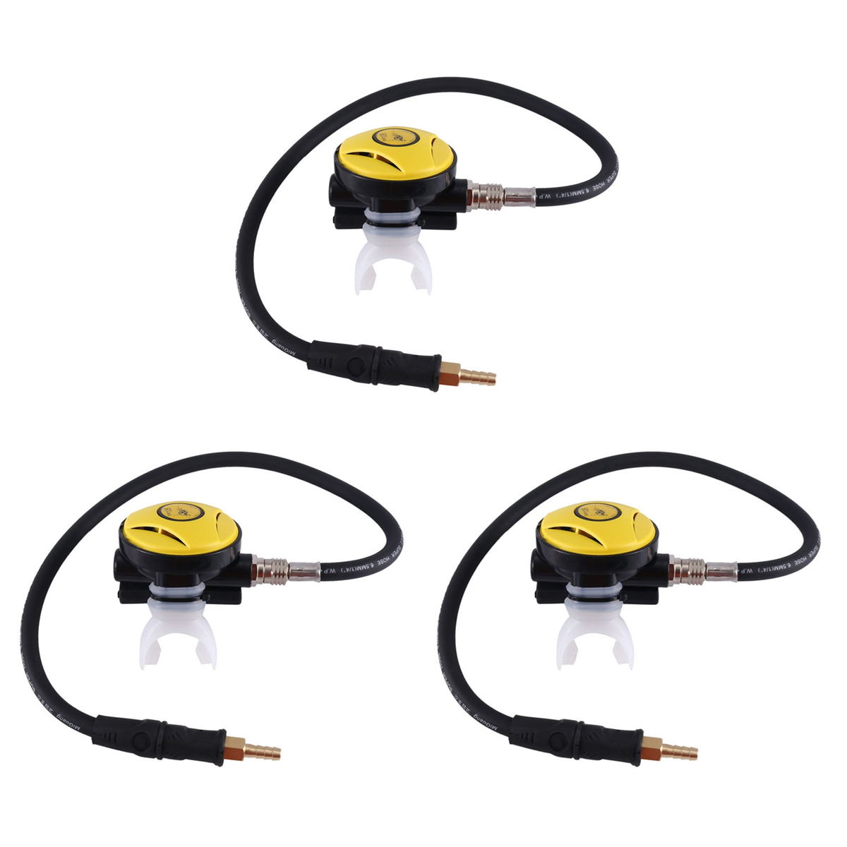 3X Scuba Diving Diver Regulator Snorkel Tube Snorkeling Equipment ...