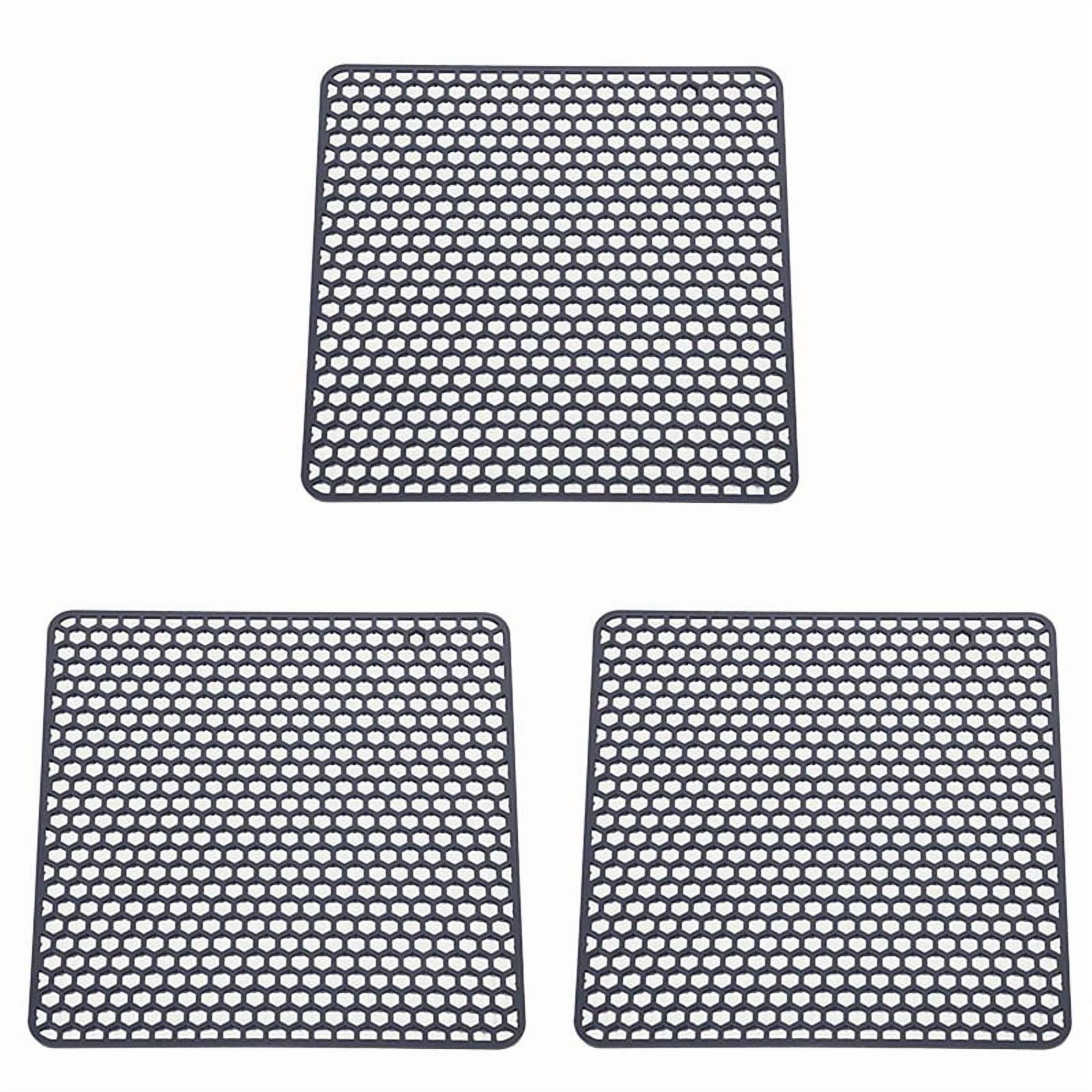 3X Silicone Sink Protector Mats,Dish Drying Mat Counter Protector, for ...