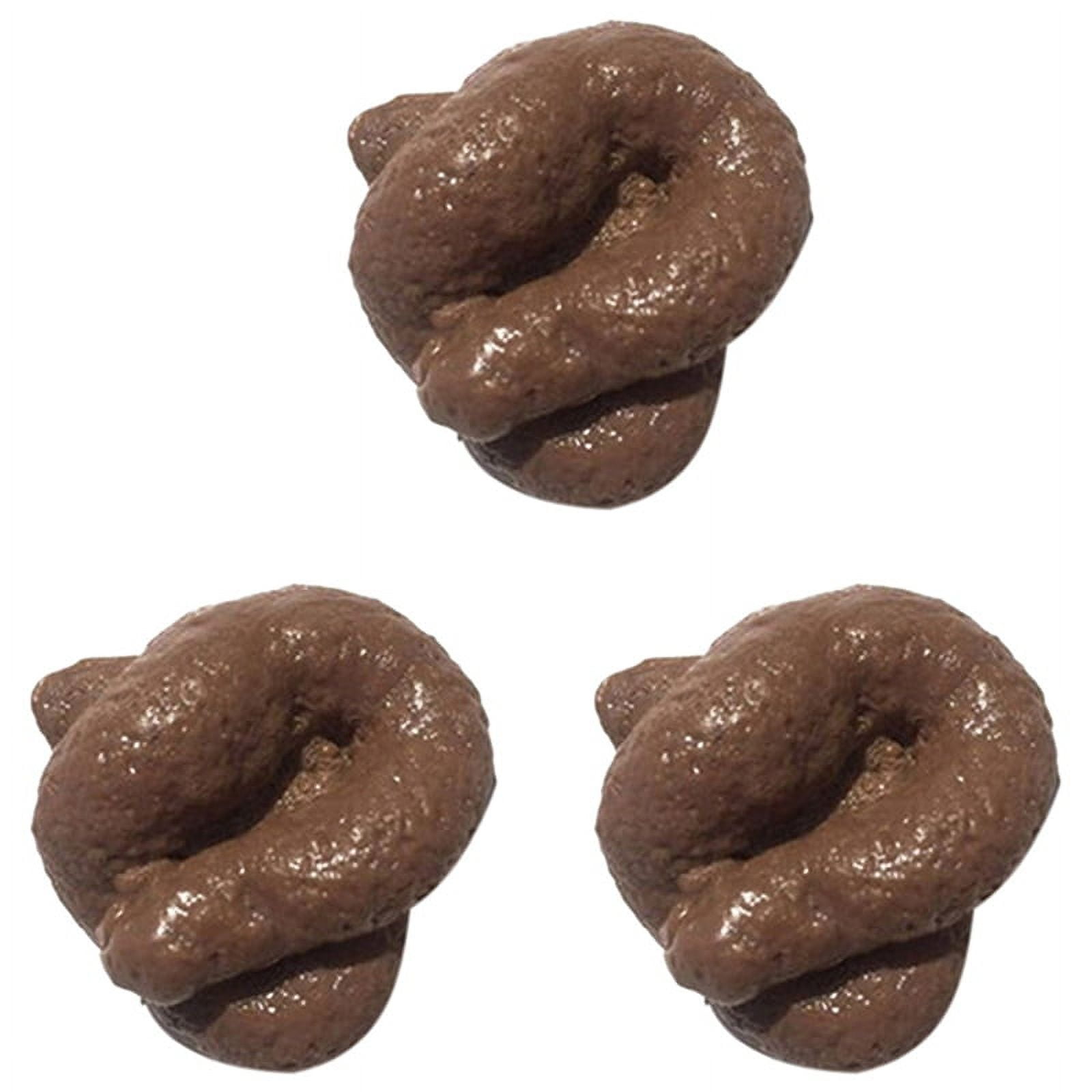 3X Simulation Poop Toy Realistic and Funny Poop Toy Fake Poop Prank ...