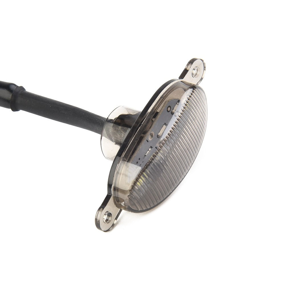 3X Smoked Led Marker Light Blinker Lamp Lighting Front Grille Drl ...