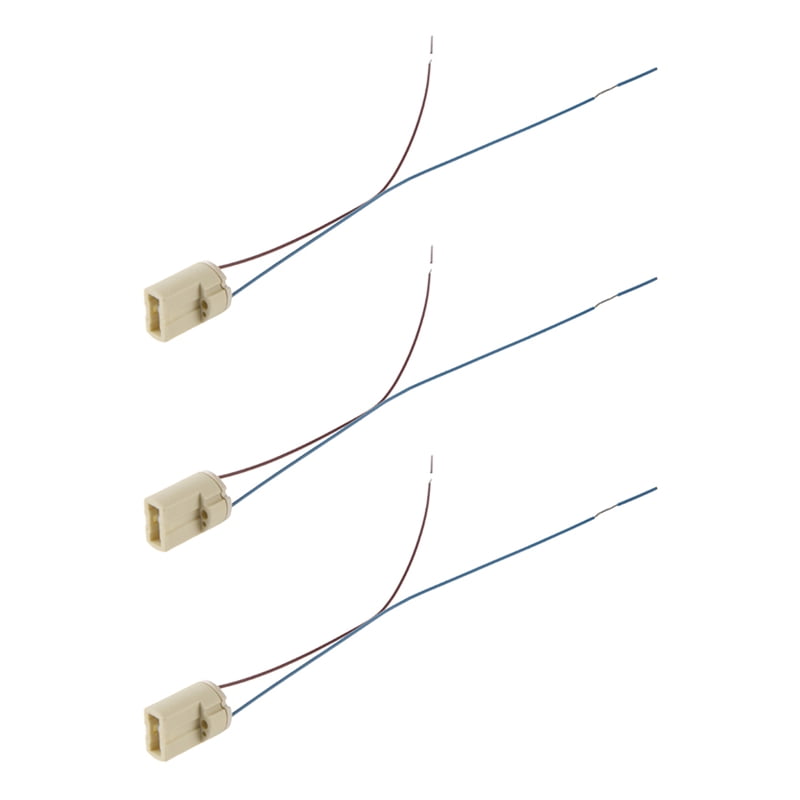 3X Socket Ceramic Light Holder 2A 250V - Walmart.com
