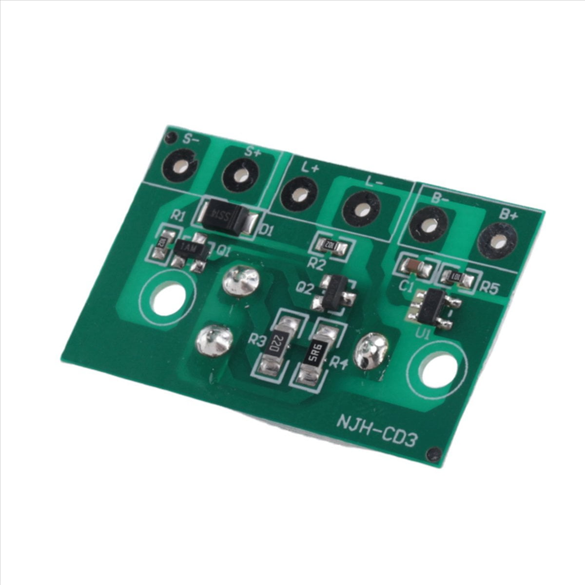 3X Solar Lawn Light Controller Board 3.7V Lithium Battery Solar ...