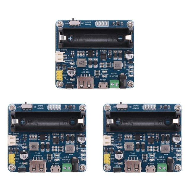 3X Solar Power Management Module for 6V-24V Solar Panel,Supports MPPT ...