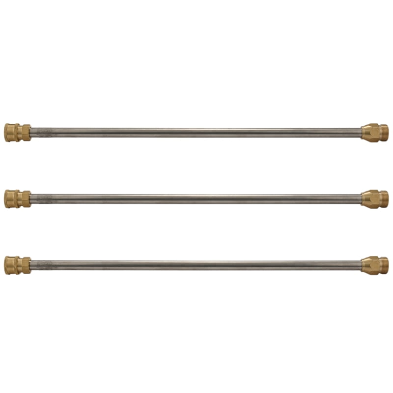 3X Stainless Steel Quick Connect ,Wand for Pressure Washers,Replacement ...