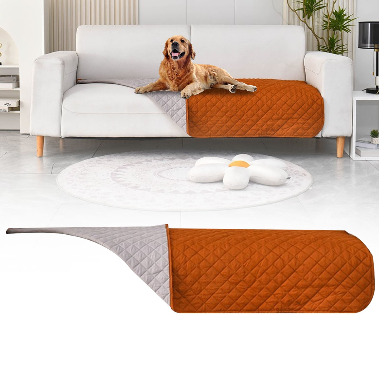 3X Stronger Waterproof Pet Blanket, Scratch Proof Furniture Protector ...