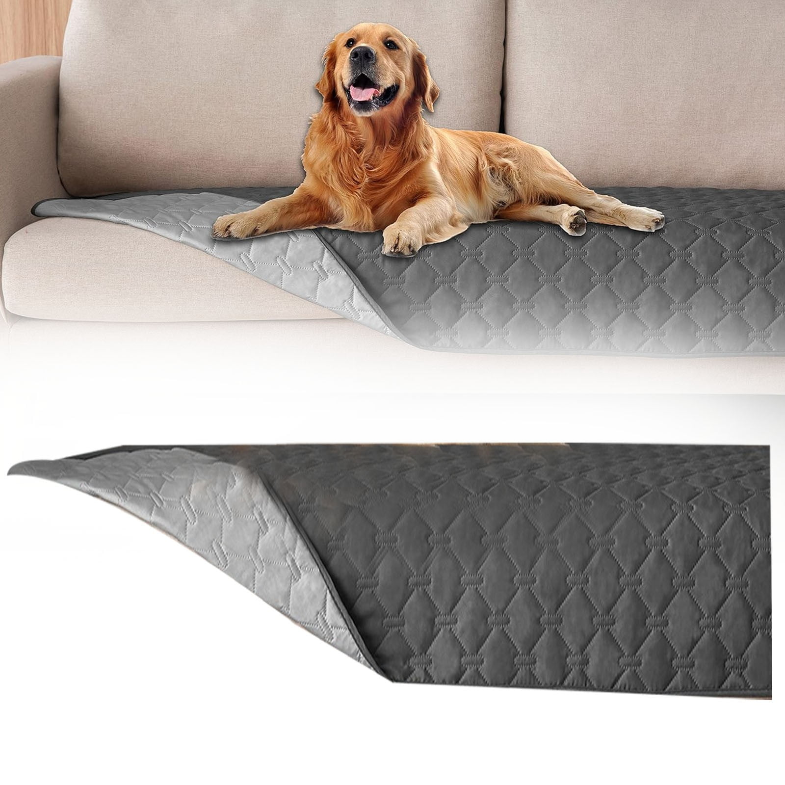 3X Stronger Waterproof Pet Blanket, Scratch Proof Furniture Protector ...
