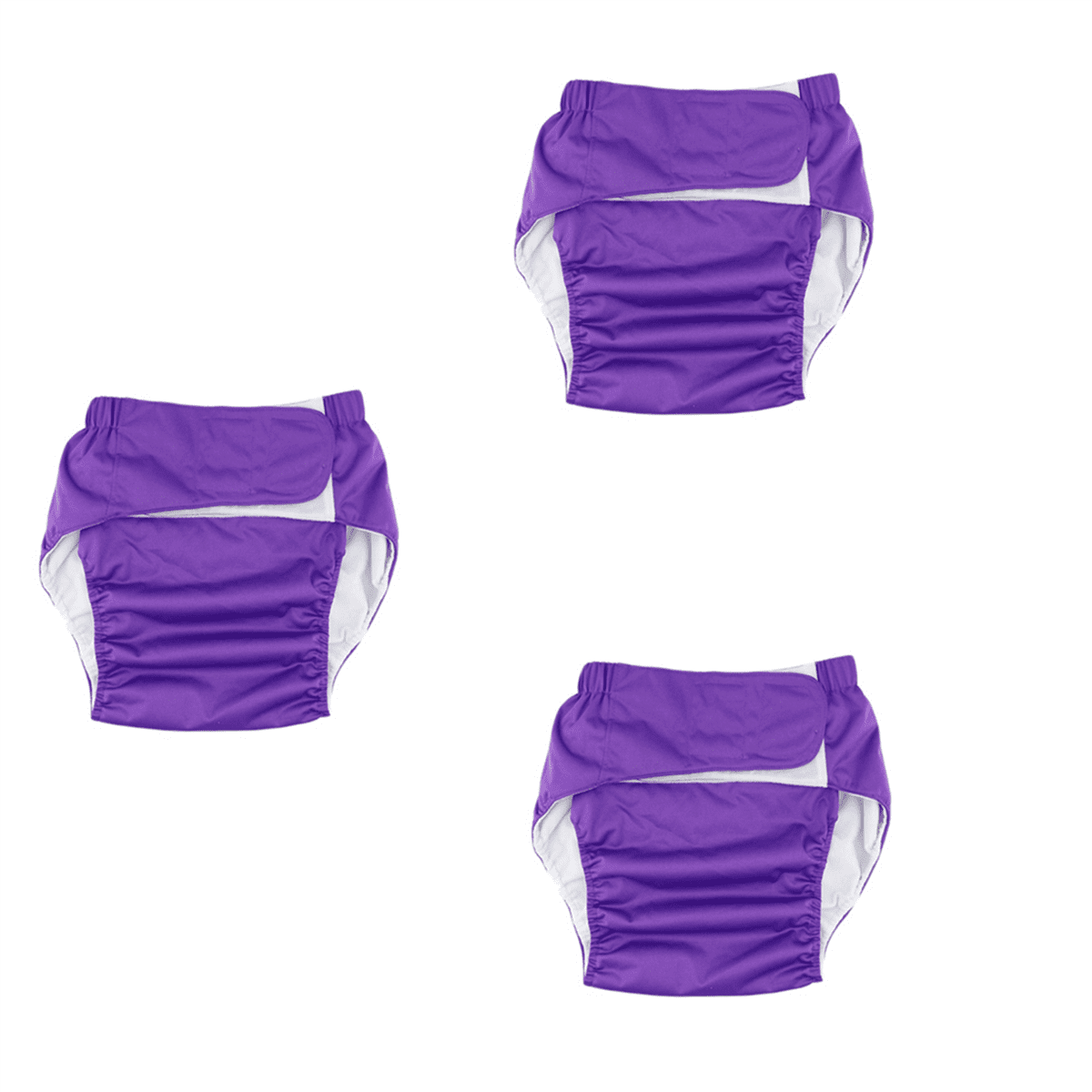 3X Super Reusable Adult Diaper for Old People and Disabled, Size ...