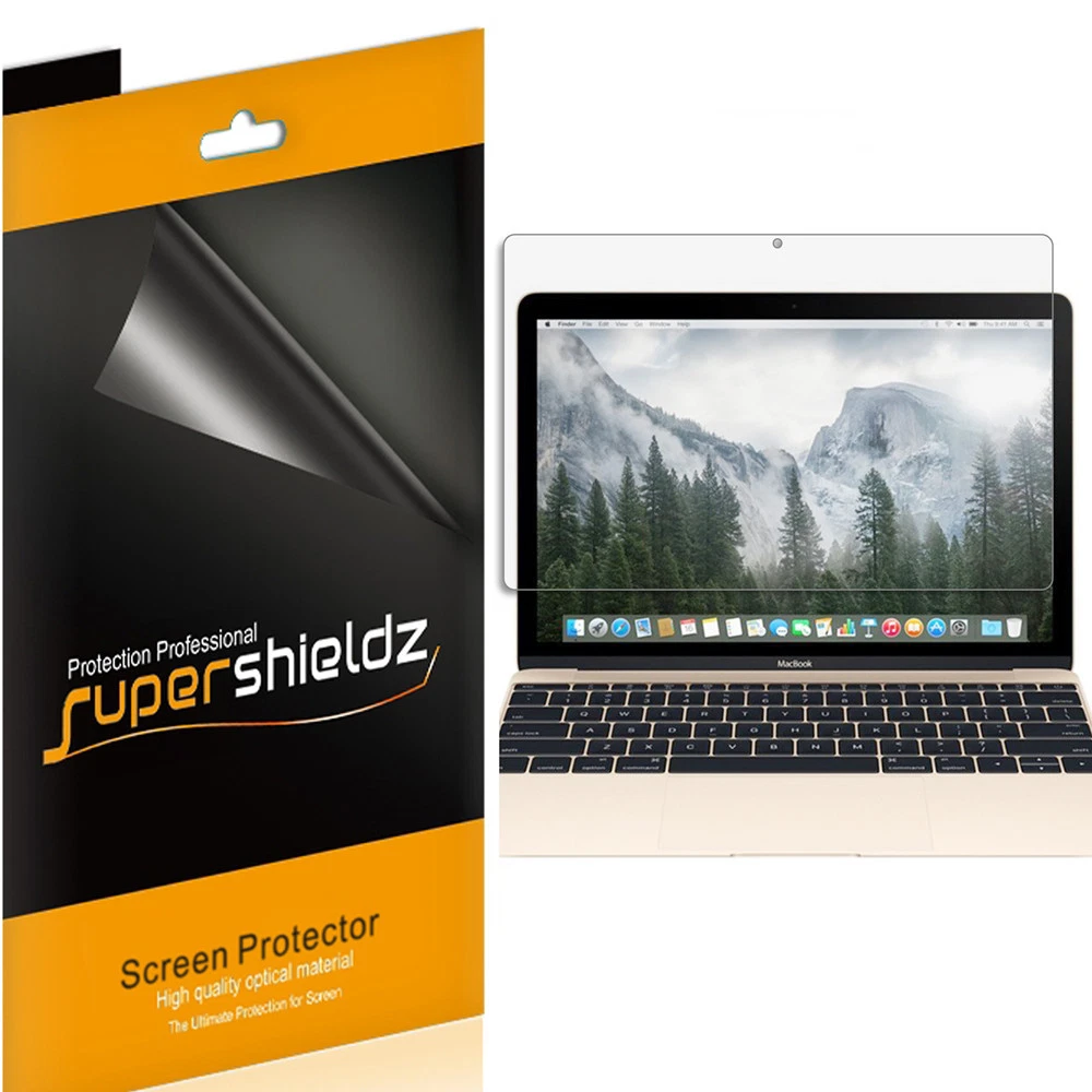 3X Supershieldz Anti Glare Matte Screen Protector for MacBook 12 (2015 ...