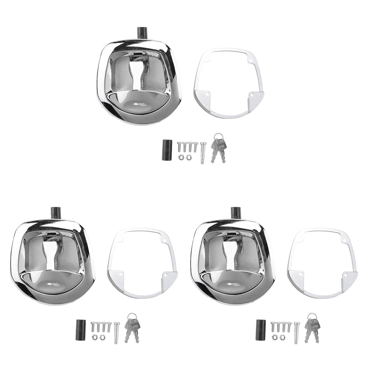 3X T-Type Fishtail Lock Off-Road Modified Trailer Mechanical Door Lock ...