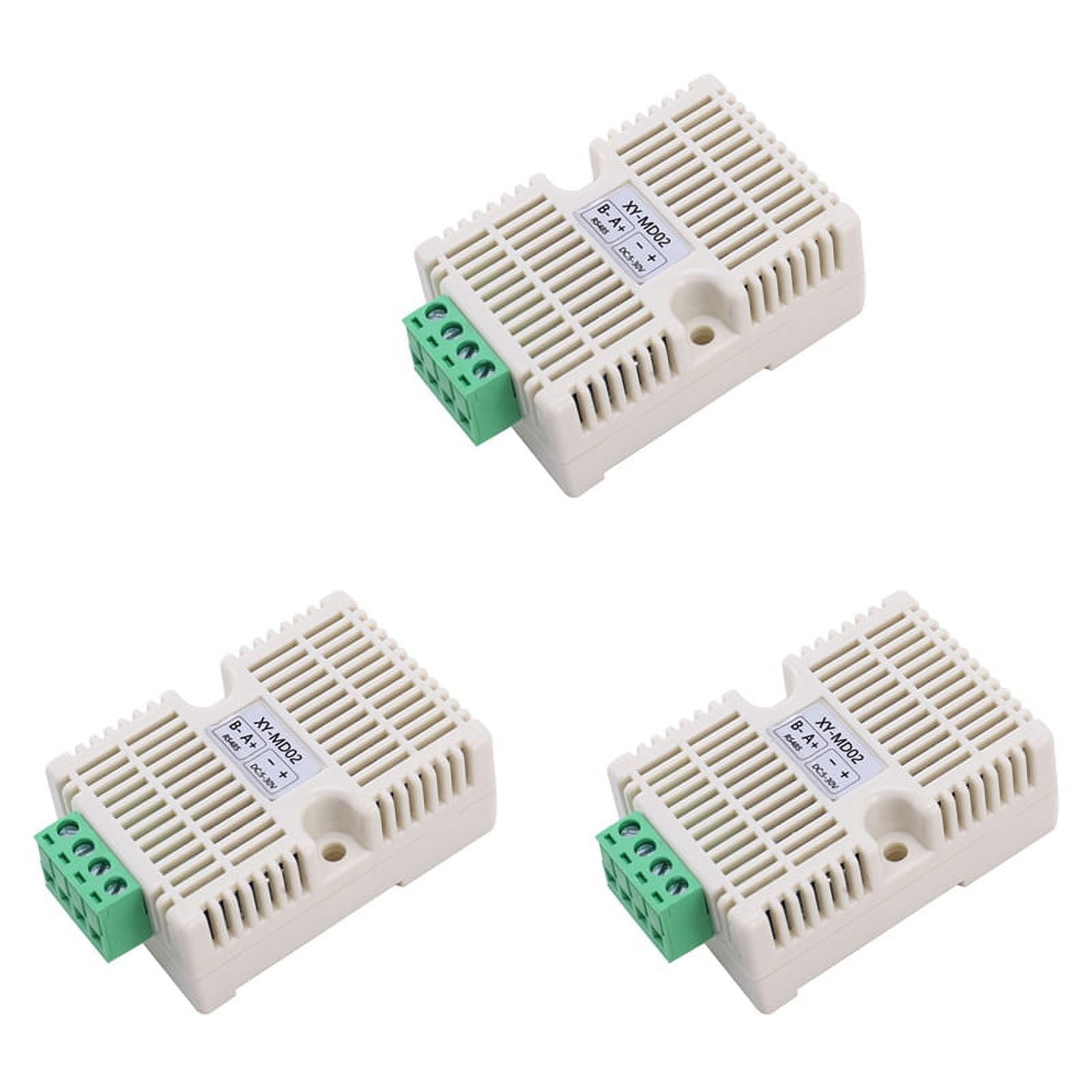 3X Temperature Humidity Transmitter RS485 SHT20 Sensor Modbus RTU Acquisition Module Transducer ...