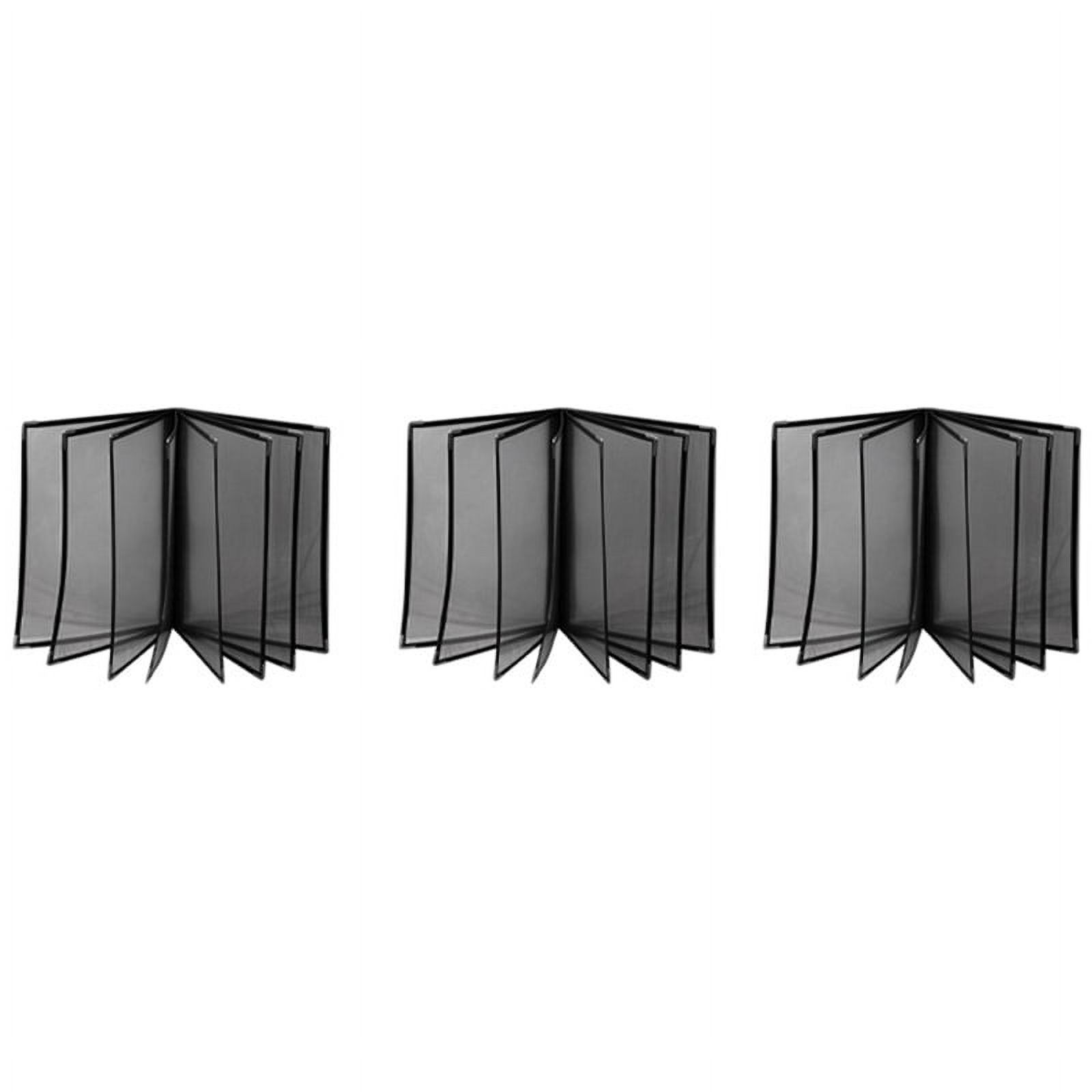 3X Transparent Restaurant Menu Covers for A4 Size Book Style Cafe Bar 8 ...