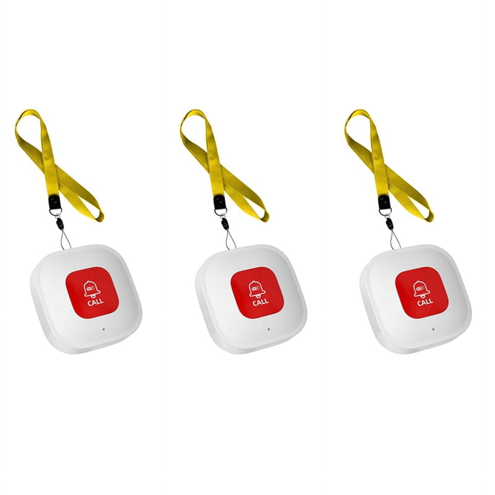 3X Tuya WiFi Smart SOS Call Button Wireless Caregiver Pager Phone Alert ...