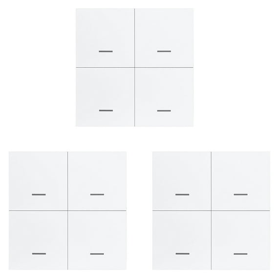 3X Tuya ZigBee Smart Scene Switch 4 Gang Smart Switch 12 Scene Switch ...