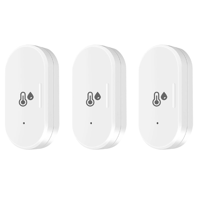 3X Tuya ZigBee Smart Temperature & Humidity Sensor, Outdoor Hygrometer ...