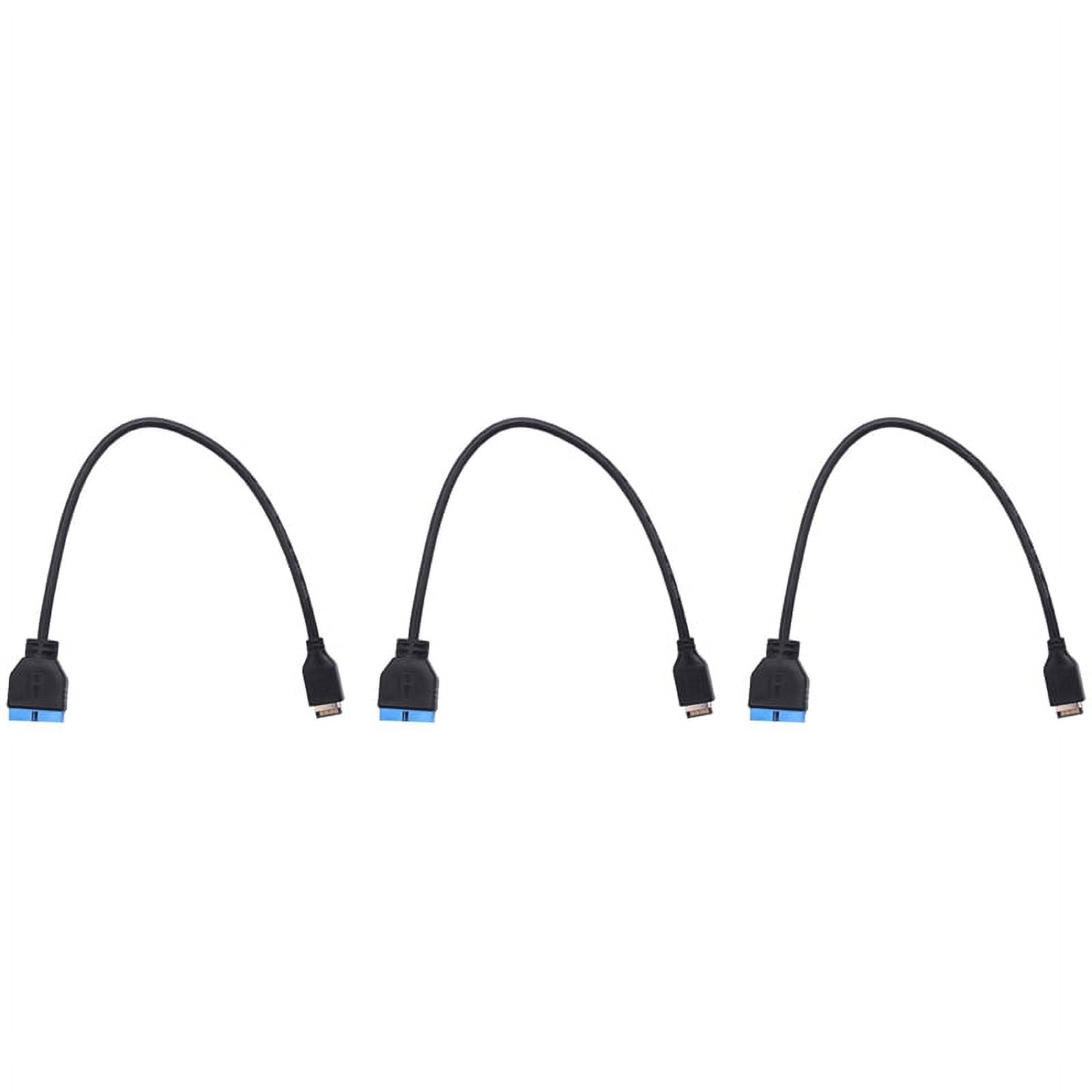 3X USB 3.1 Front Panel Header to USB 3.0 20Pin Header Extension Cable ...